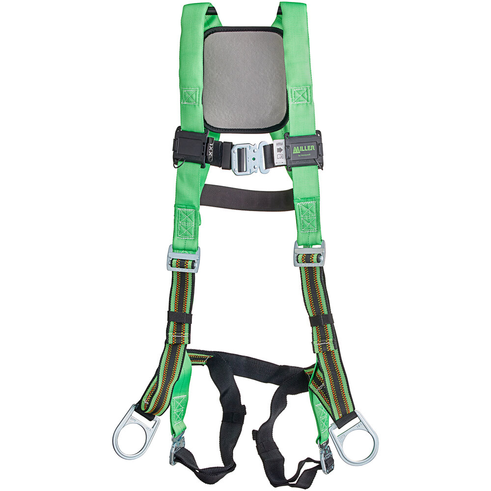 Honeywell Miller DuraFlex Python XXL Green Full-Body Harness with Belt ...