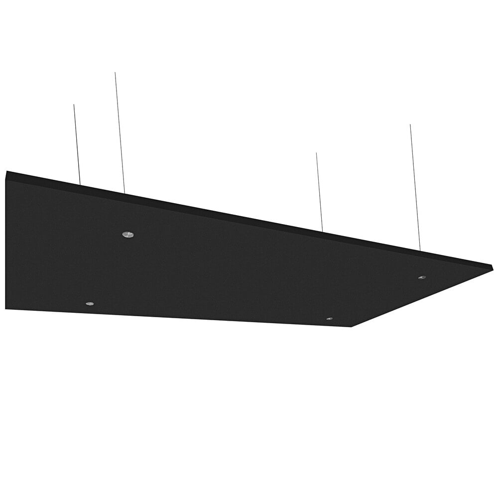 Versare SoundSorb 48" Black Acoustic Canopy Panel 7825528