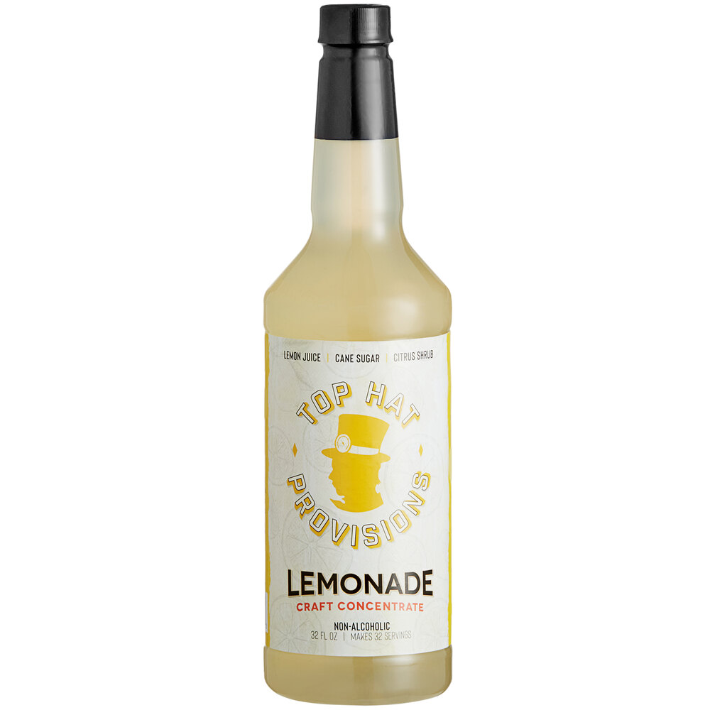 Top Hat Provisions Lemonade 5:1 Concentrate 32 fl. oz. - 12/Case
