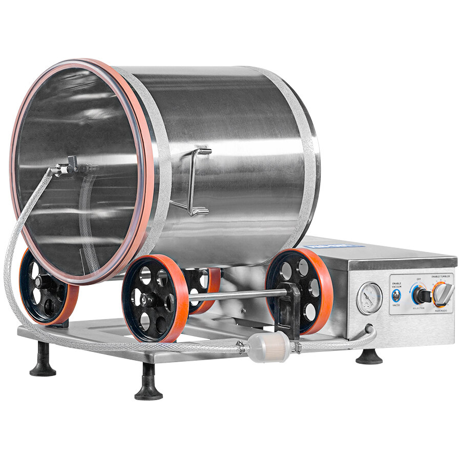 ProCut KMV-25 55 lb. Electric Meat / Vegetable Vacuum Marinator - 110V ...