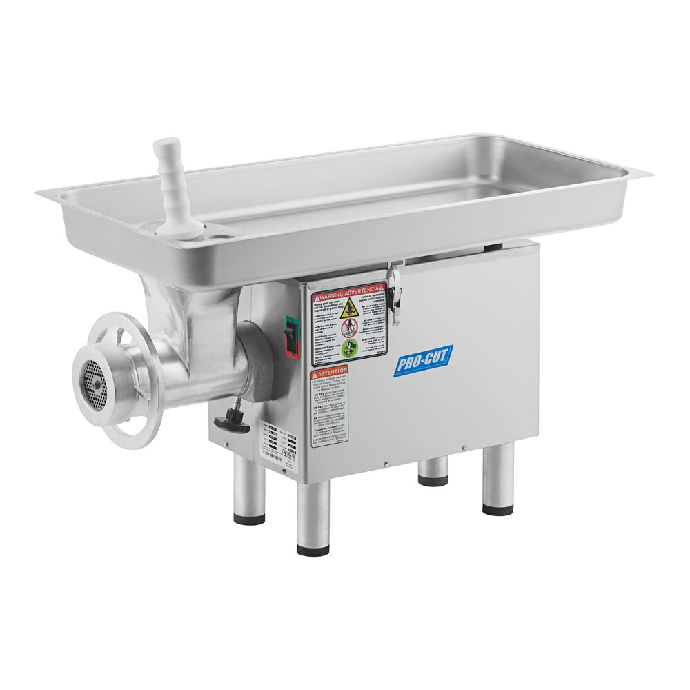 ProCut KG-22-W #22 Electric Meat Grinder with Safe Guard - 110V, 1 hp