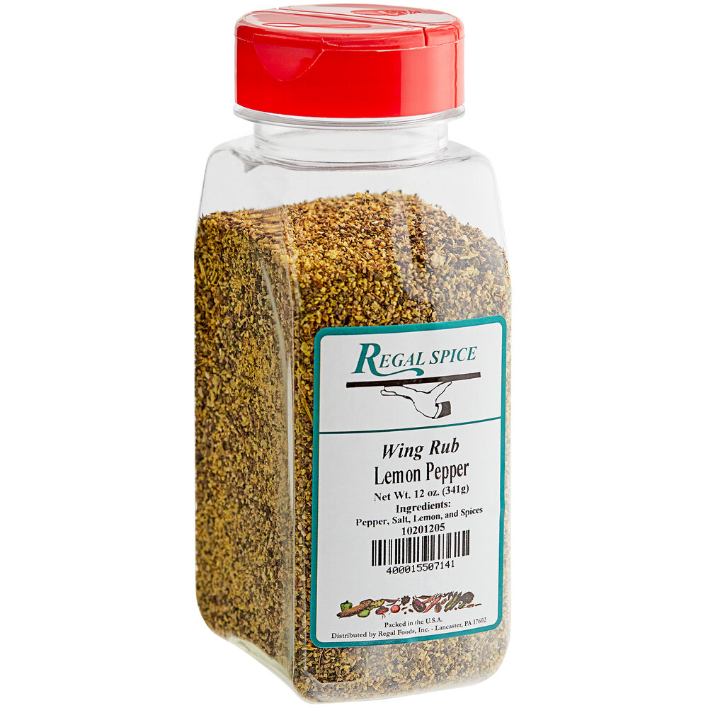 Regal Lemon Pepper Wing Rub 12 oz.