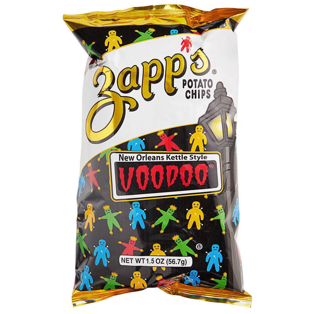 Zapp's Voodoo Potato Chips in Bulk at WebstaurantStore
