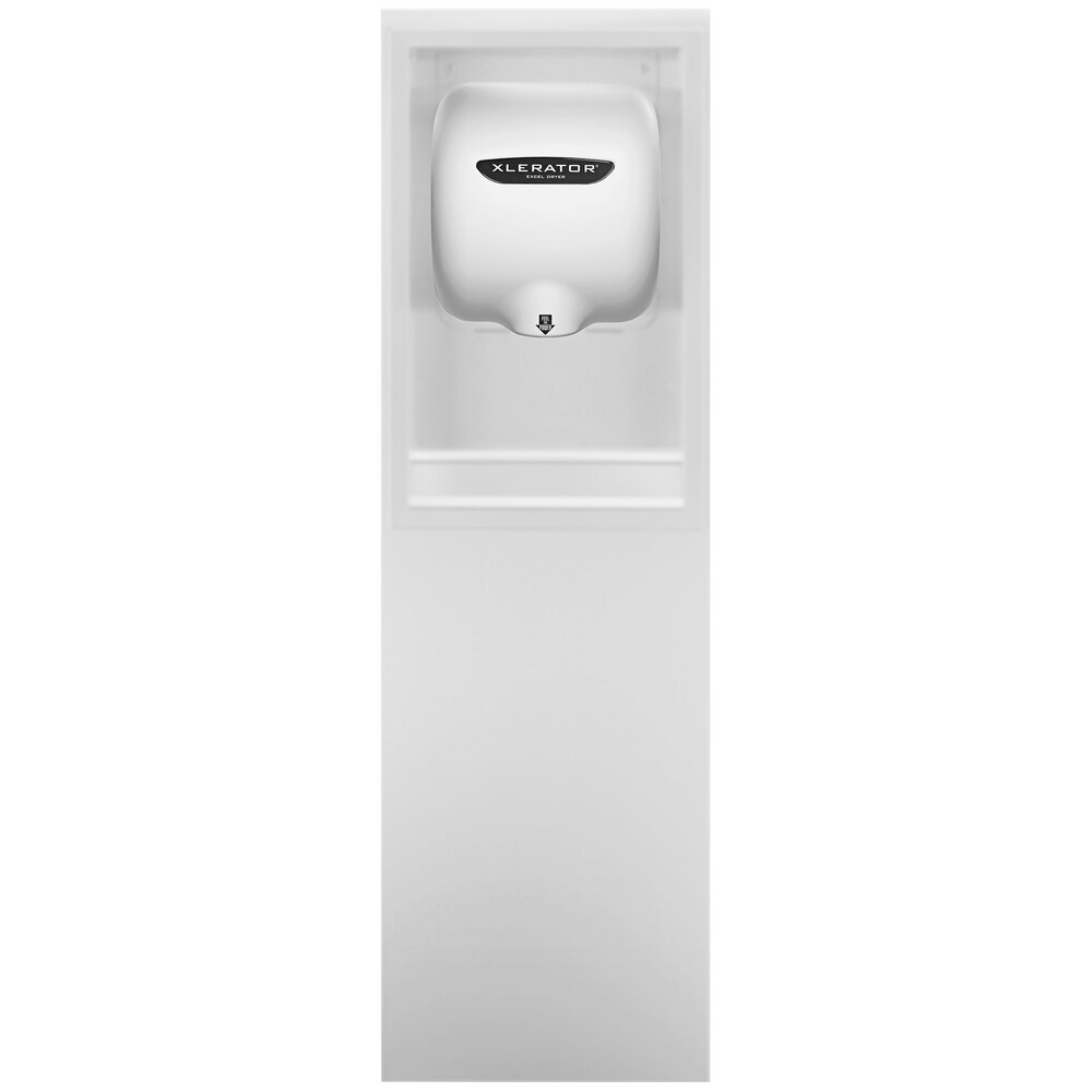 Excel 40575W XLERATOR® White Hand Dryer Recess Kit