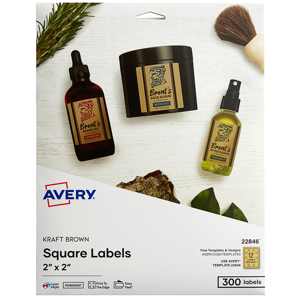 avery-22846-2-x-2-kraft-brown-permanent-square-labels-300-pack