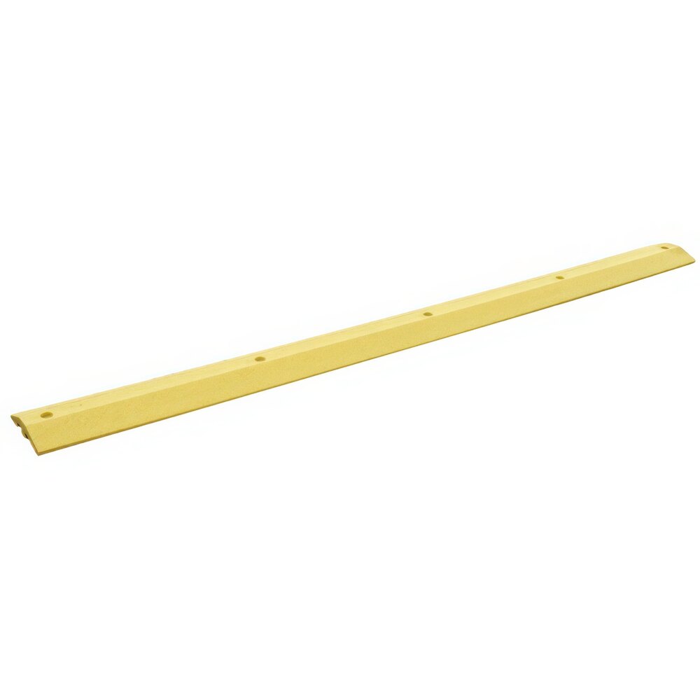 Plastics-R-Unique 210120SBYL 2" x 10" x 10' Yellow Plastic Speed Bump ...