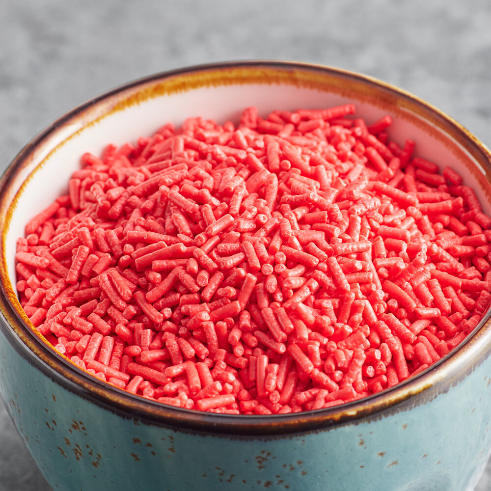 Mavalerio Red Sprinkles 25 lb.