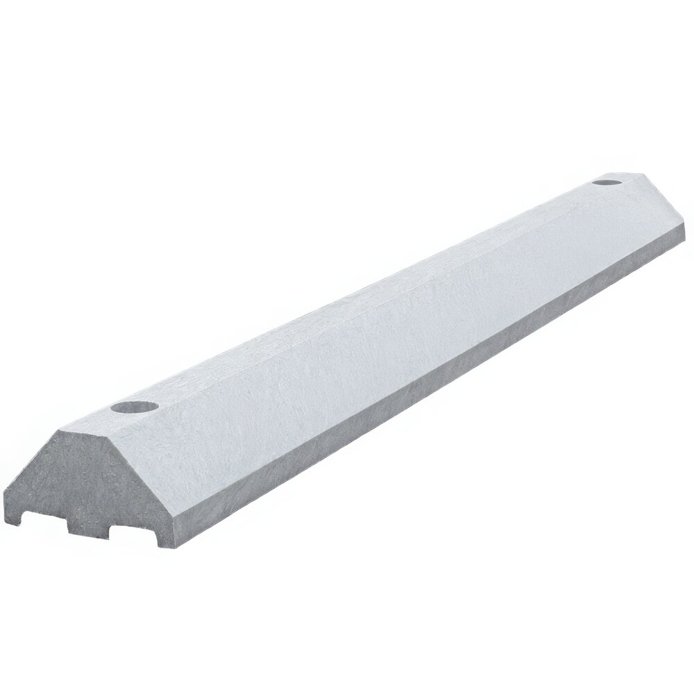 Plastics-R-Unique ULTRA3648PBGL Ultra 3 1/4" x 6" x 4' Compact Gray ...