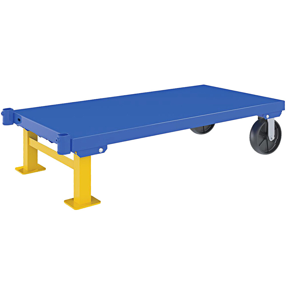 Vestil SPT-SL-24 24" x 48" Semi-Live Steel Skid with Legs - 1600 lb ...