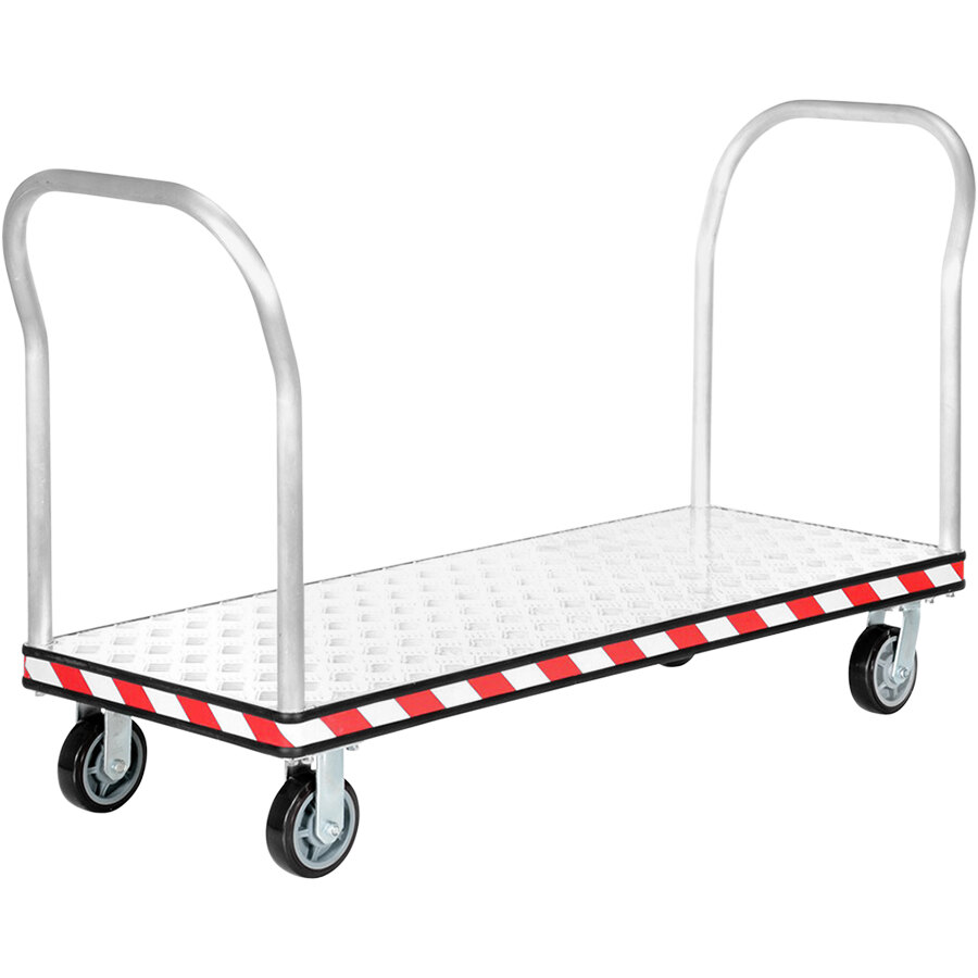 Vestil ATP-C-2460-2HDL 24" x 60" Heavy-Duty Dual Handle Aluminum Tread ...