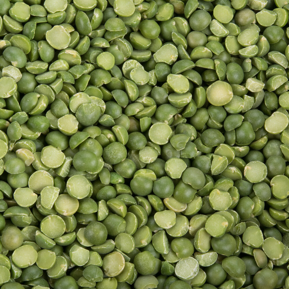 Dried Green Split Peas 20 Lb 