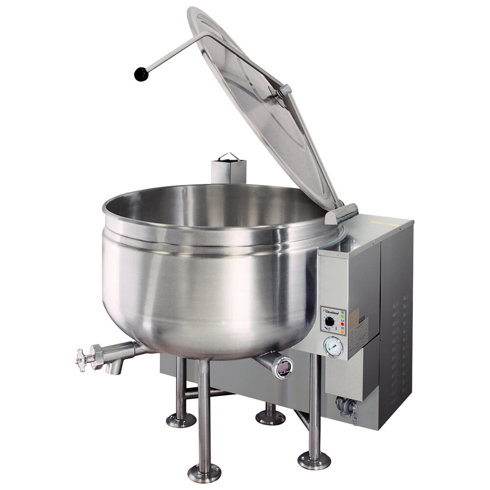 Cleveland KGL-40-SH Short Series Natural Gas 40 Gallon Stationary Full ...