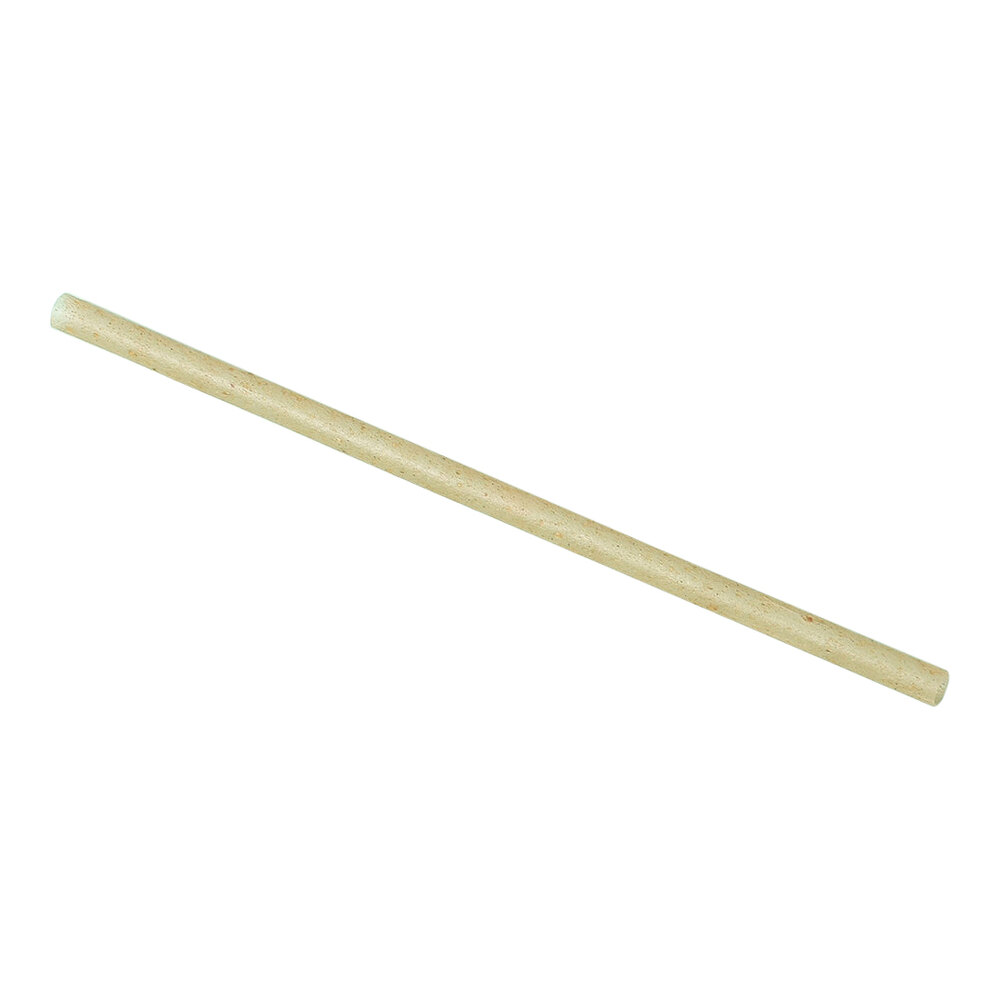 Greenprint 8 1/4" Natural Agave Giant Wrapped Straw - 1,200/Case
