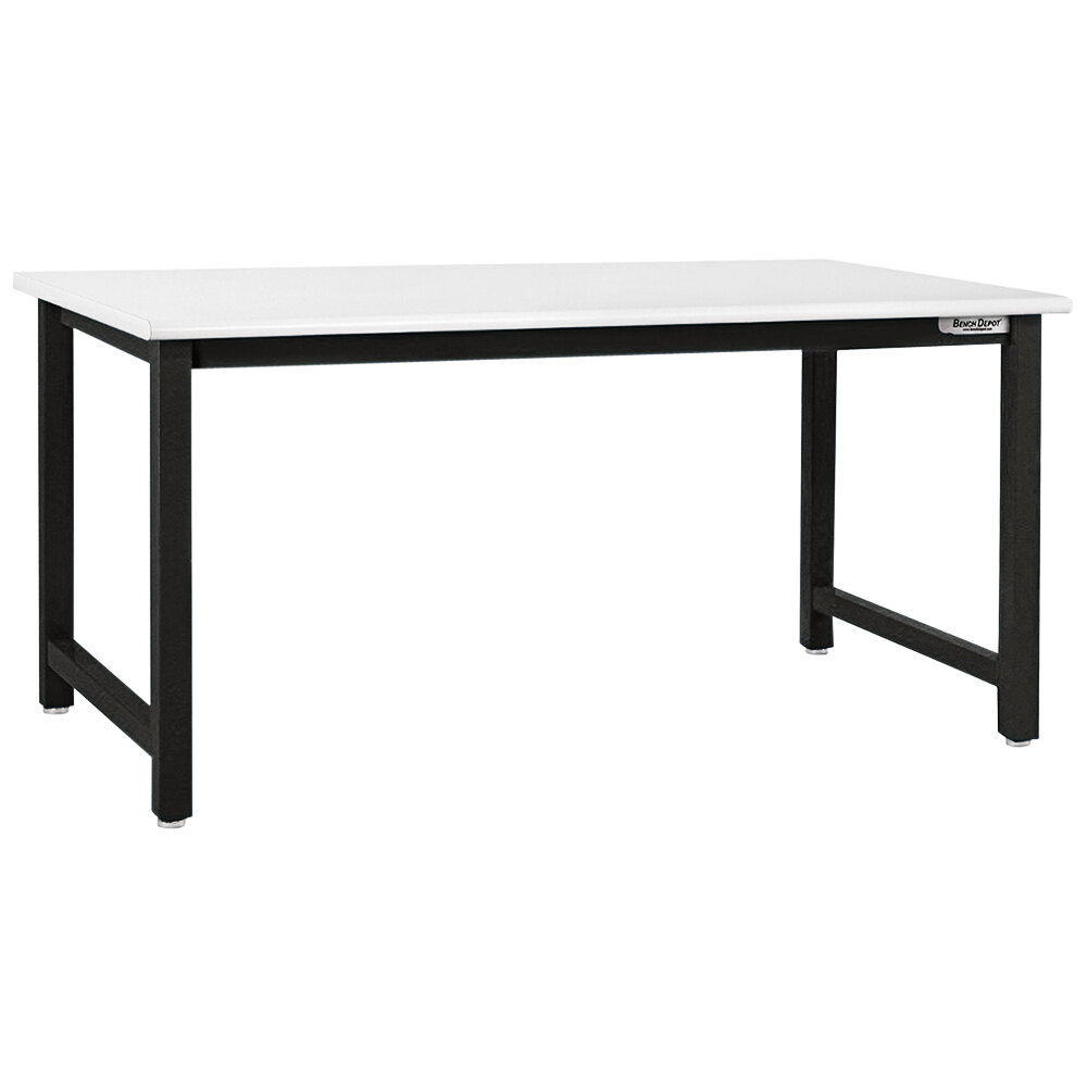 BenchPro Kennedy Series 30" x 72" Laminate Top Adjustable Workbench ...