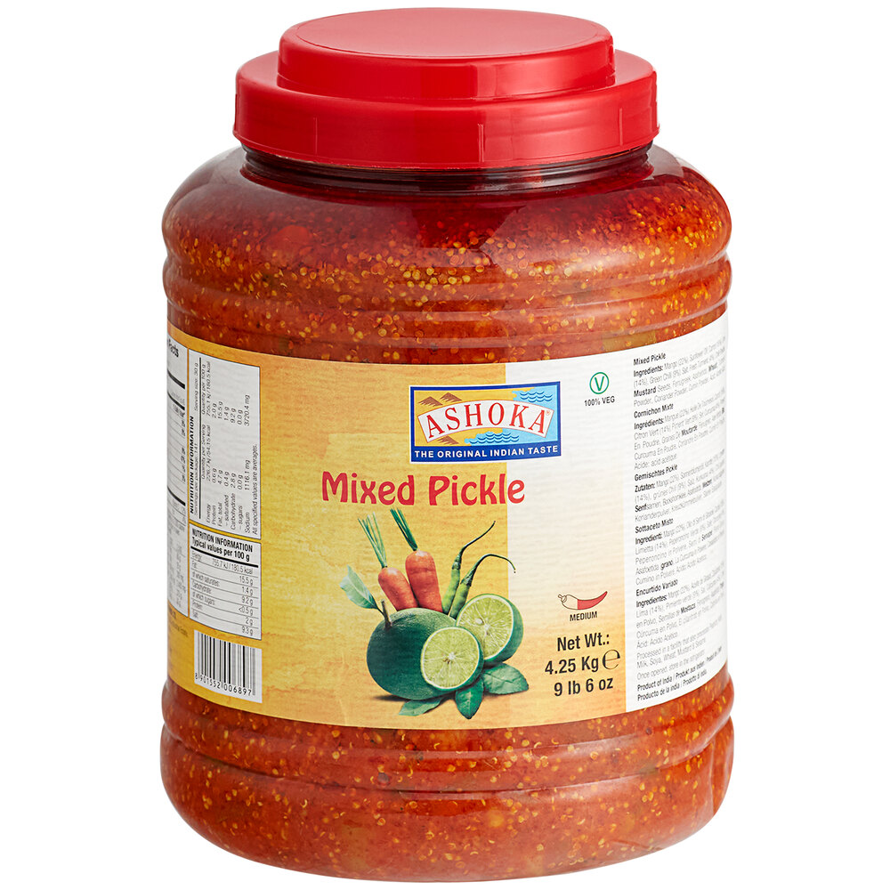 Ashoka Mixed Pickle 9.37 lb.