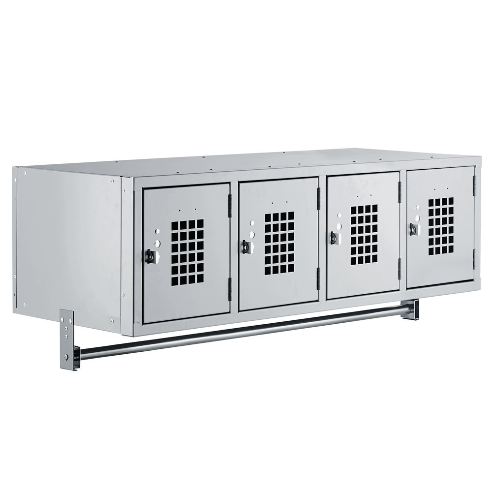 Regency Space Solutions Gray 45" x 18" Wall Mount Locker - Assembled