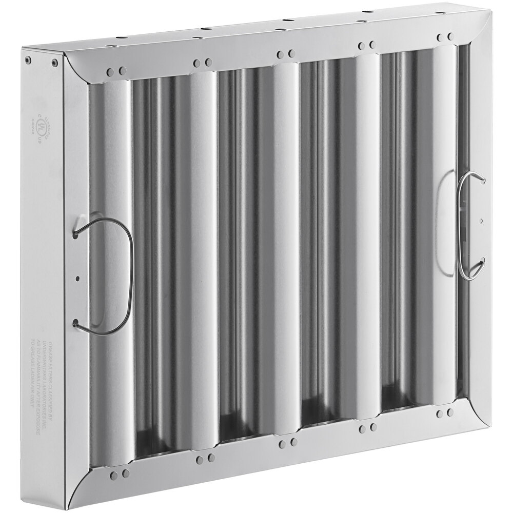 12"(H) x 16"(W) x 2"(T) Aluminum Hood Filter