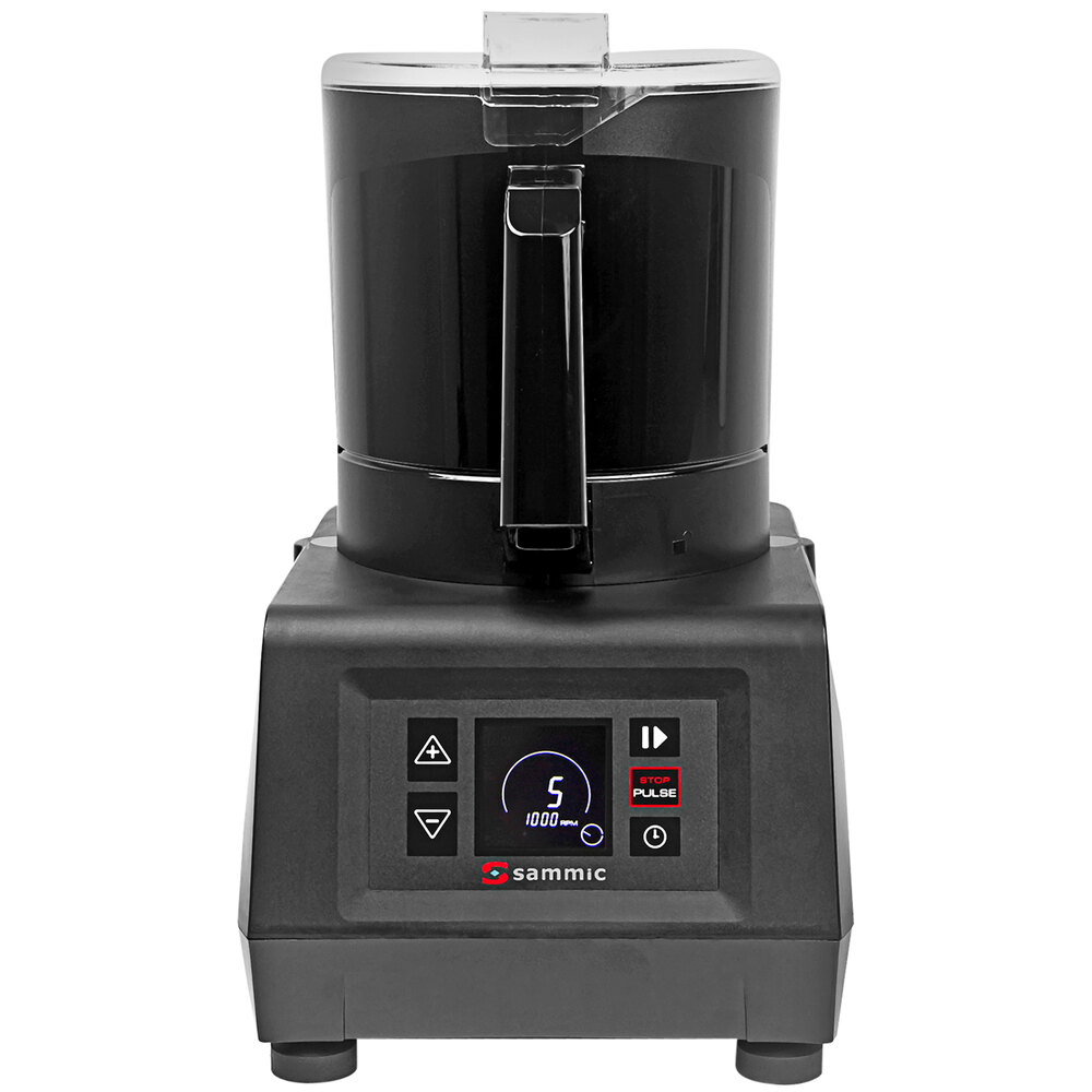 Sammic ULTRA KE-4V Variable-Speed 4.5 Qt. Black Batch Bowl Food ...