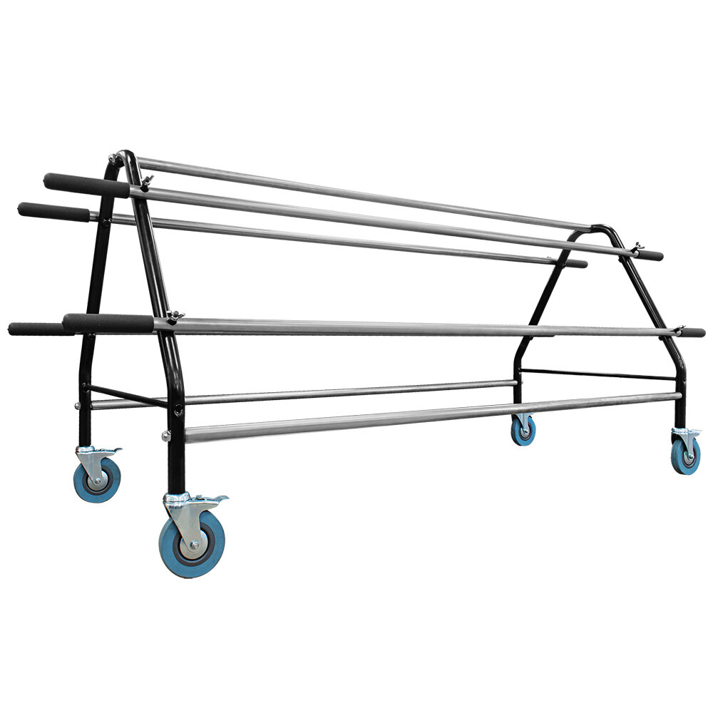Lavex 48" Mobile Multi-Roll Dispenser Stand