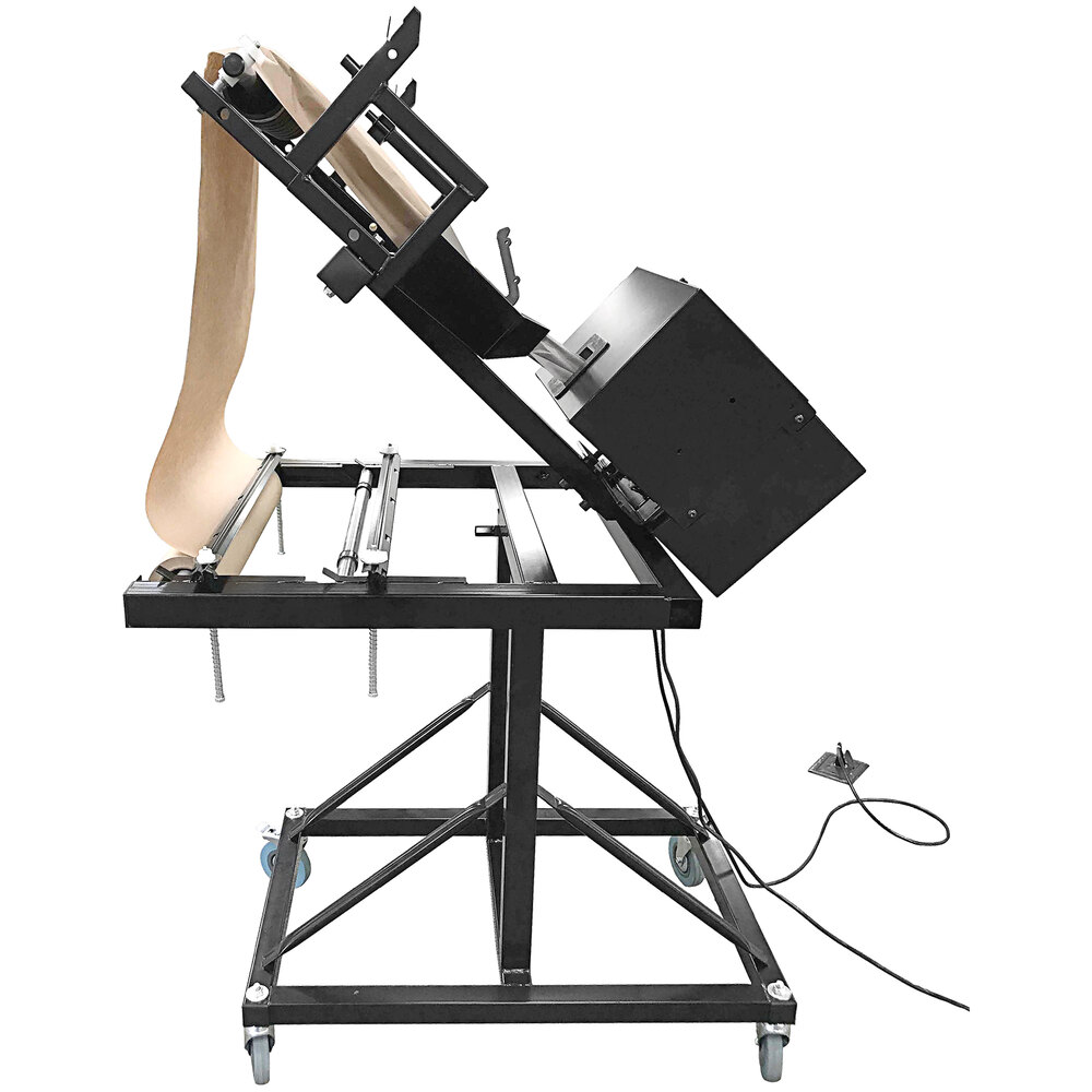 Lavex Power Feed Kraft Paper Dispenser with Crumpler