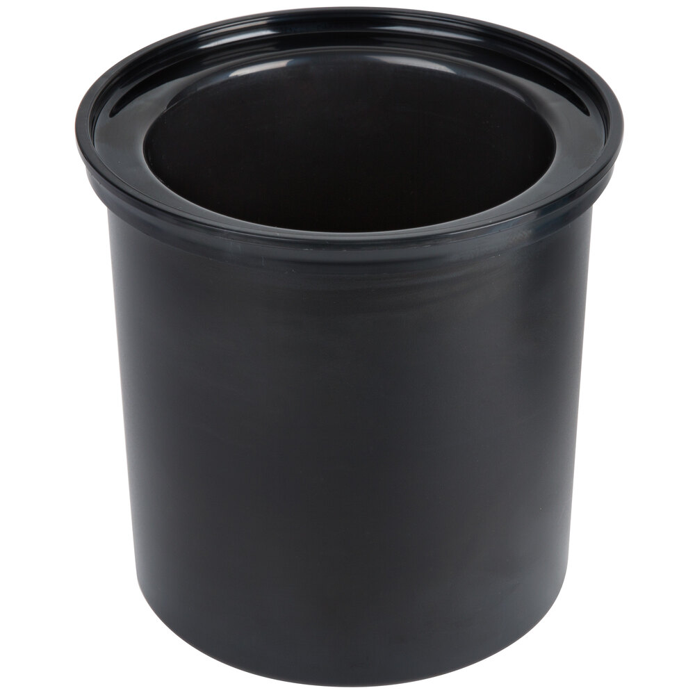 Cambro CFR18110 Black 1.7 Qt ColdFest Crock
