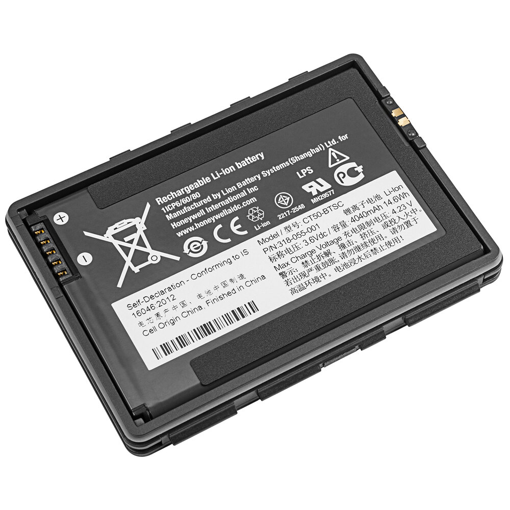 Honeywell 318-055-012 Battery Pack for CT50 and CT60 Mobile Computers