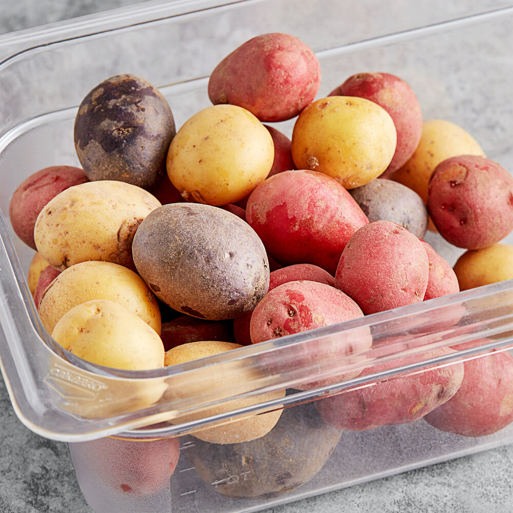Fresh Mixed Color Marble Potatoes 10 lb.