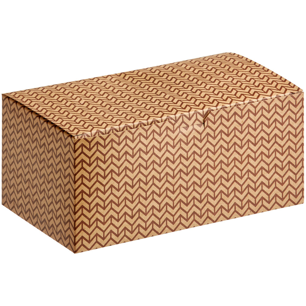 Choice 9" x 5" x 4" Cornerstone Print Take Out Dinner / Chicken Box ...