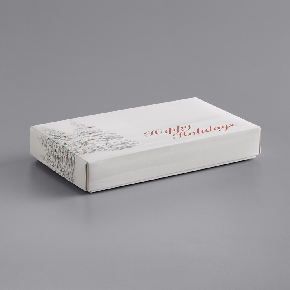 2-Piece Holiday Candy Box, 1/2 lb. - (250/Case)