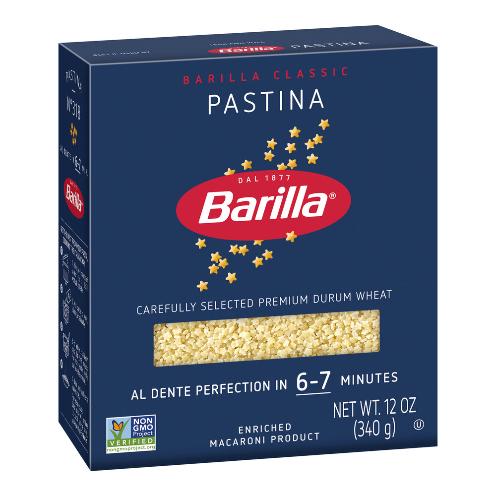 Barilla Pastina Pasta 12 oz. - 16/Case