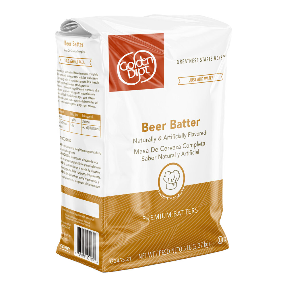 Golden Dipt Complete Beer Batter Mix 5 lb.