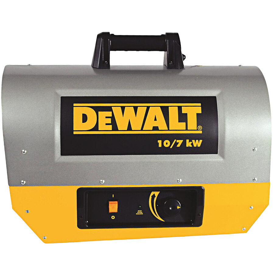 DeWalt Portable Forced Air Electric Construction Heater DXH1000TS ...