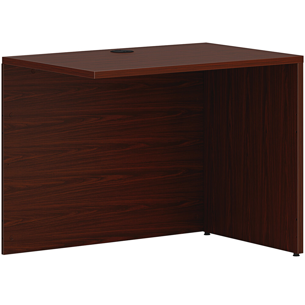 HON Mod 36" x 24" x 29" Traditional Mahogany Desk Return Shell