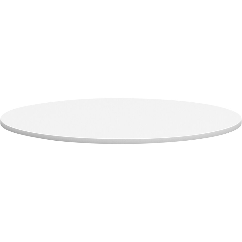HON Mod 48" Round Simply White Laminate Conference Table Top