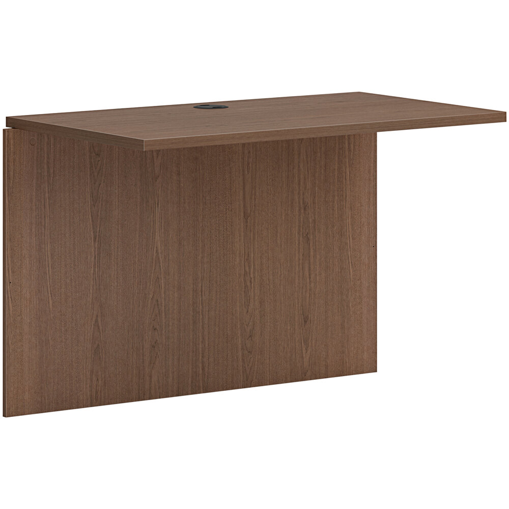 HON Mod 48" x 24" Sepia Walnut Laminate Office Bridge