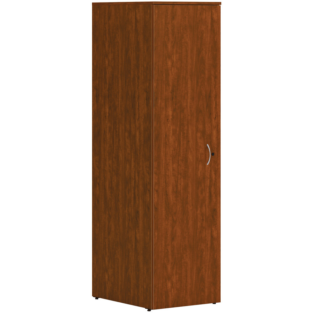HON Mod 24" x 18" x 65" Russet Cherry Laminate Wardrobe