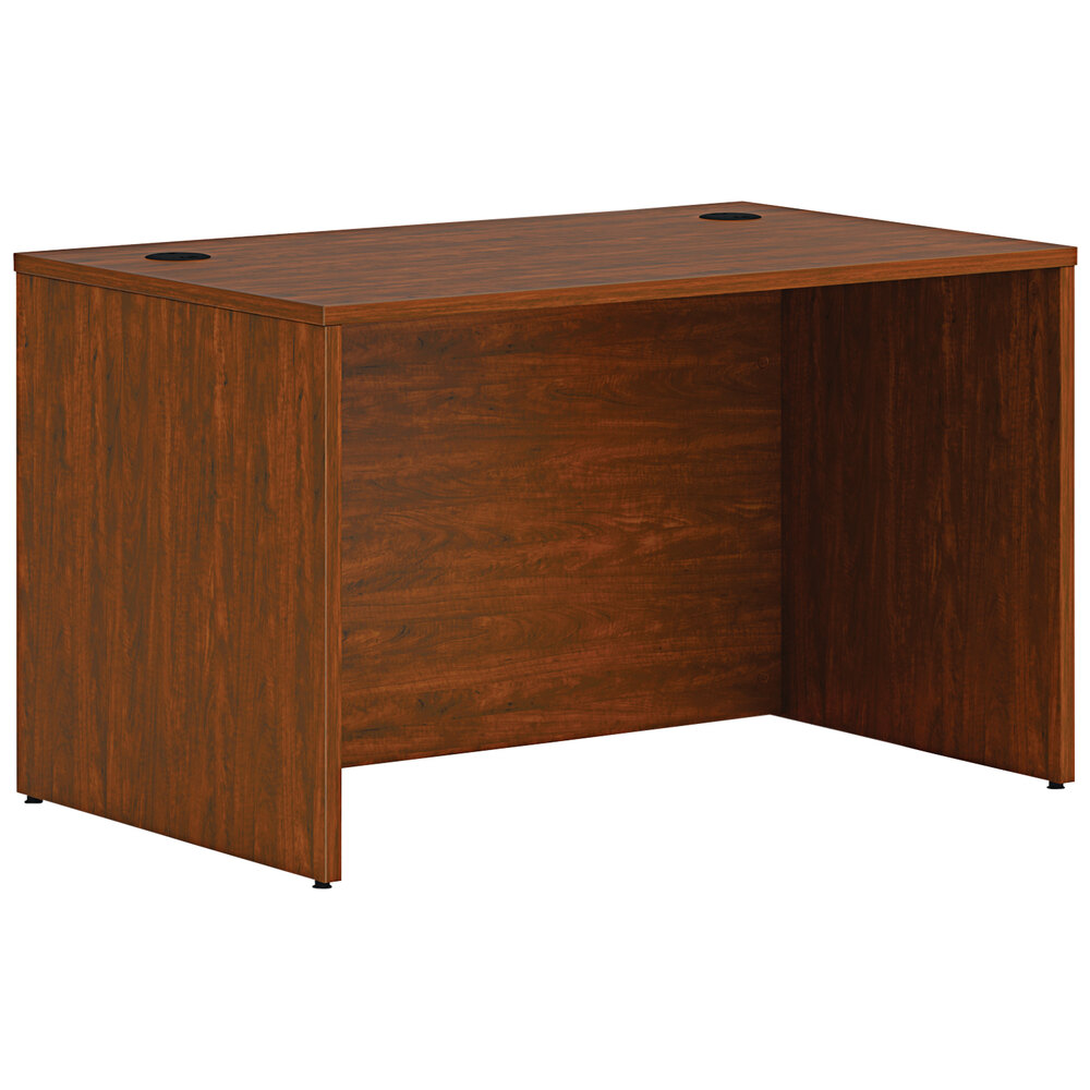 HON Mod 48" x 30" Russet Cherry Laminate Desk Shell