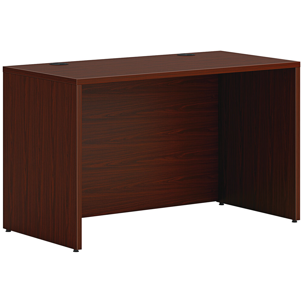 HON Mod 48" x 24" Traditional Mahogany Laminate Credenza Shell