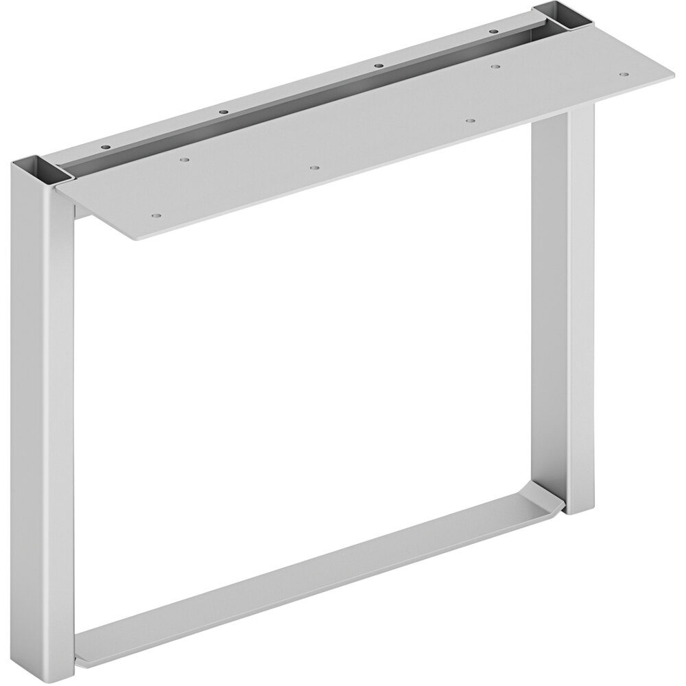 HON Mod 10 1/2" Silver Overhead Support Leg - 2/Pack