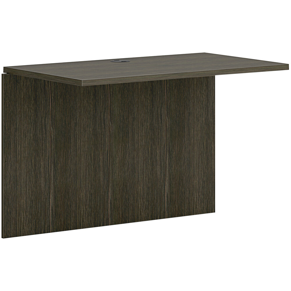 HON Mod 42" x 24" Java Oak Laminate Office Bridge