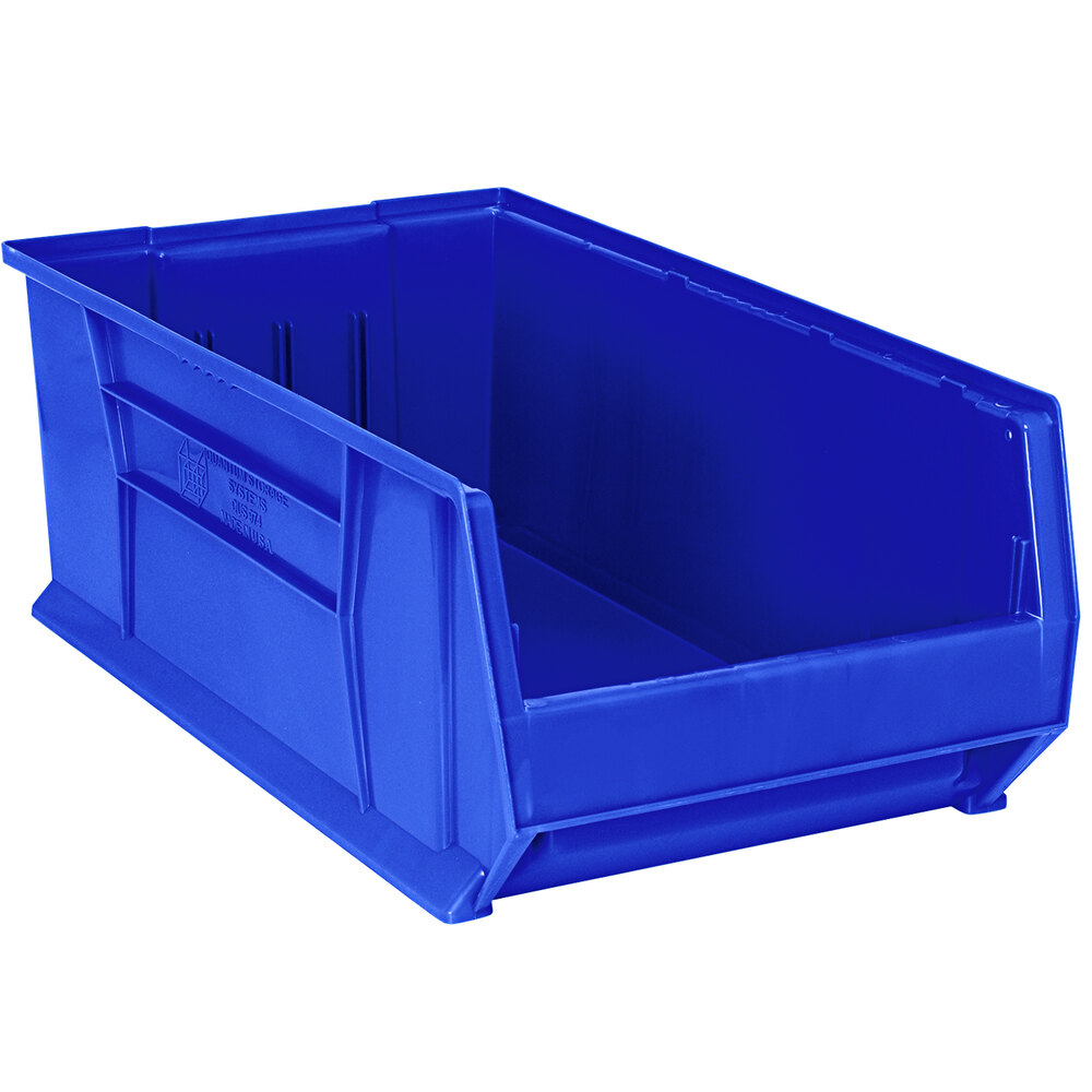 Quantum Blue Hulk Bin, 29 7/8" x 16 1/2" x 11"