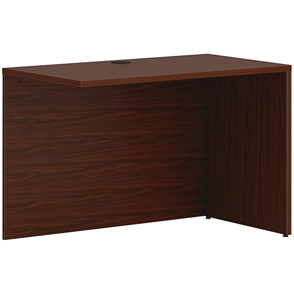 HON Mod 42" x 24" x 29" Traditional Mahogany Desk Return Shell