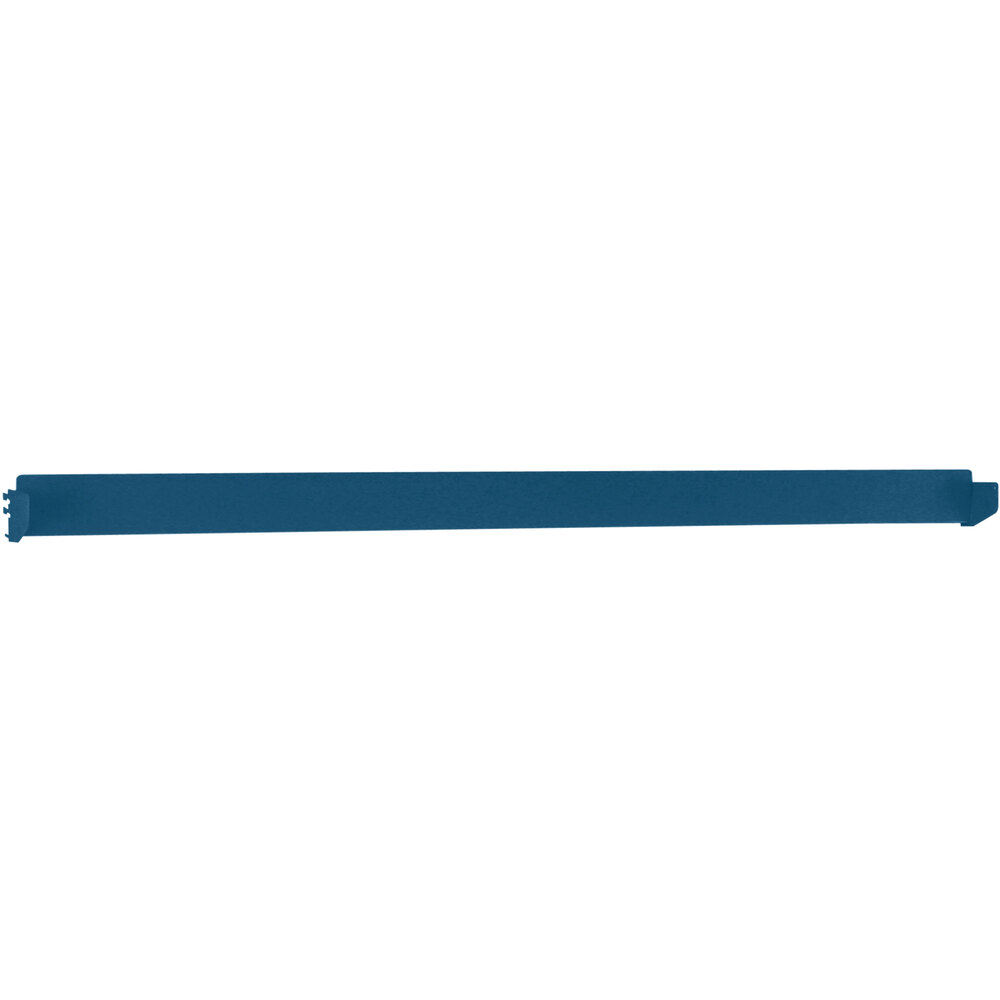 BenchPro 60" Dark Blue Single Bin Box Rail B60