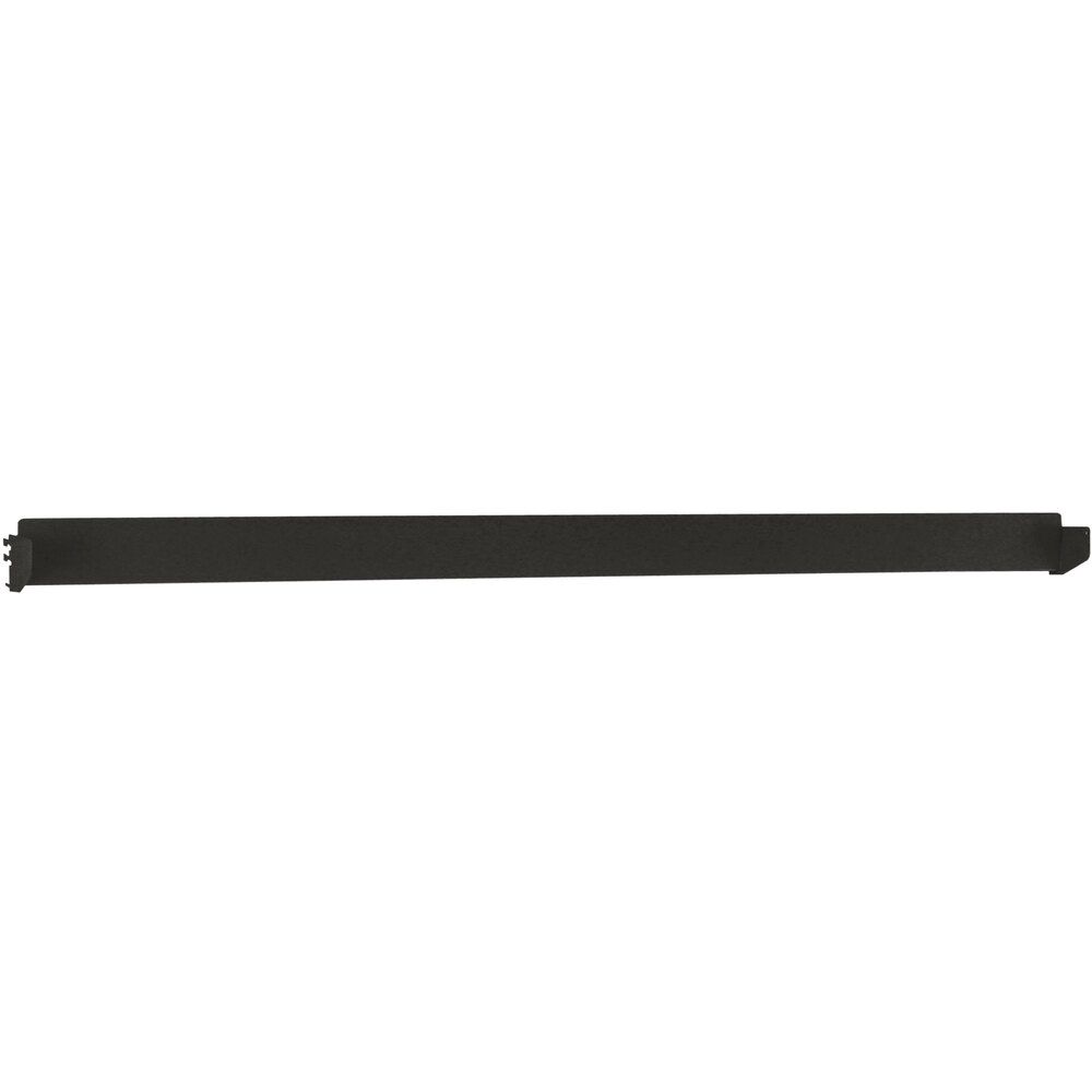 BenchPro 72" Black Single Bin Box Rail B72
