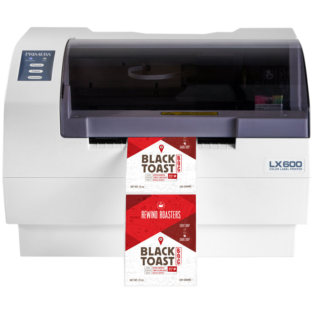 Primera LX600 74561 Color Label Printer - 3,000 Labels Per Day - 100-240V