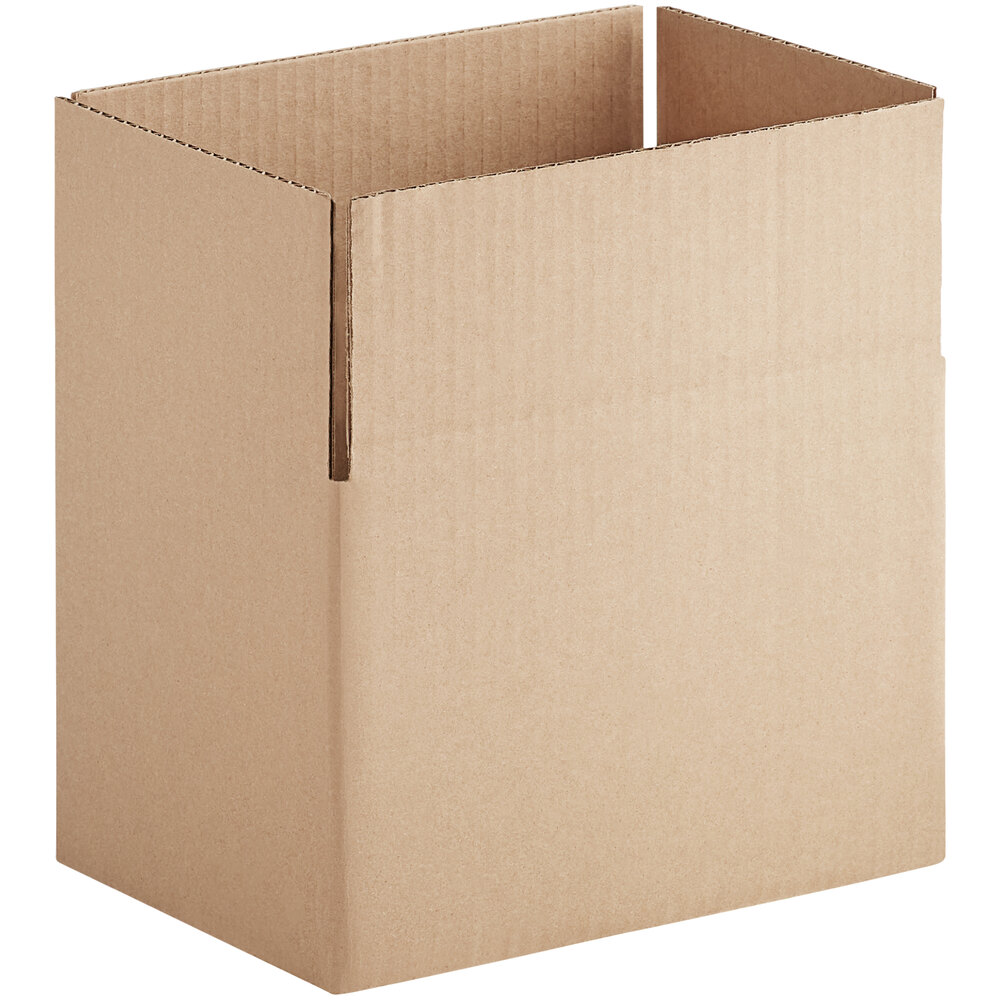 Lavex 11" x 9" x 9" Kraft Corrugated RSC Shipping Box - 25/Case