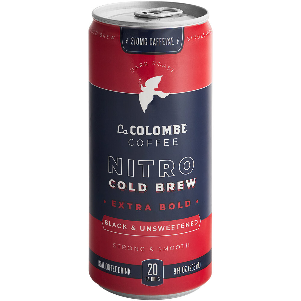 La Colombe Extra Bold Nitro Cold Brew Coffee 9 Fl Oz 12 Case