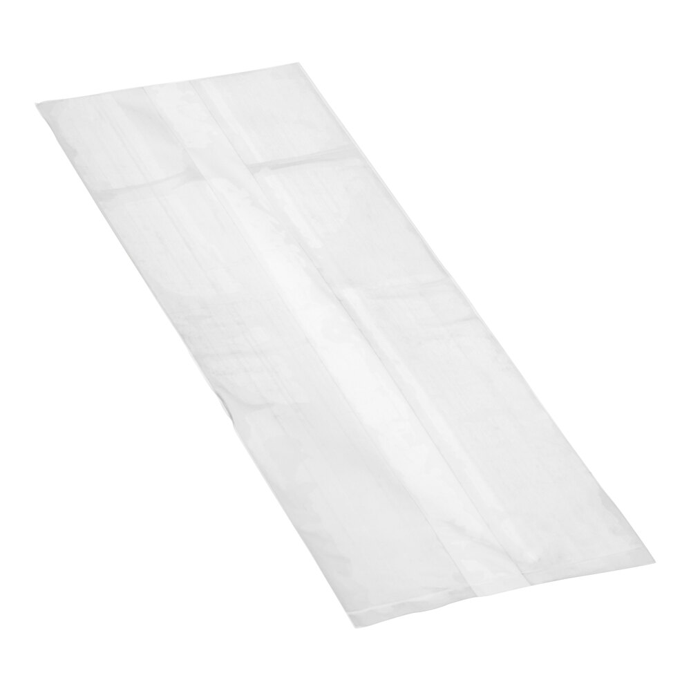 Choice 5" x 4" x 18" 0.75 Mil Standard-Duty Plastic Food Bag - 1,000/Box
