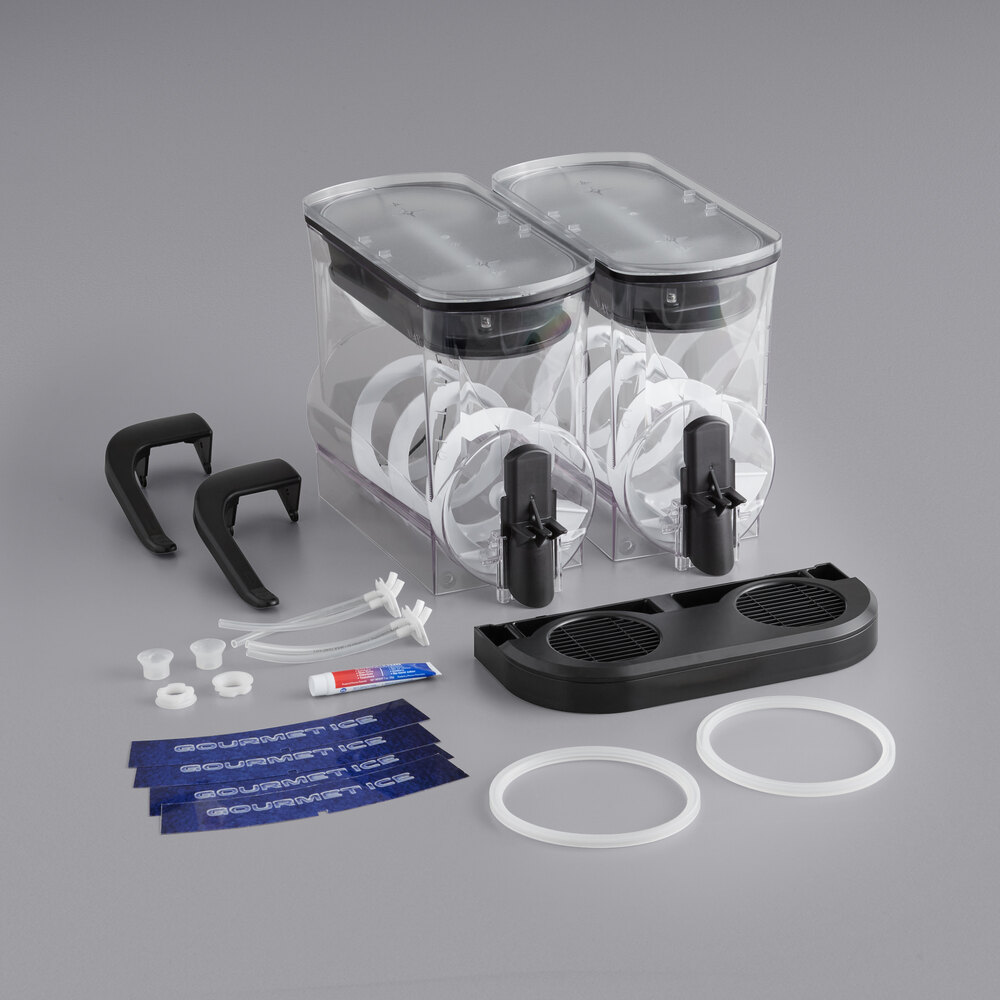 Bunn 58000.0628 Black 2 Bowl Hopper Assembly with Liquid Auto-Fill and ...