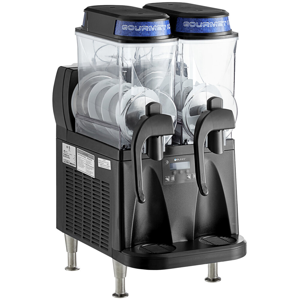 Bunn 58000.0013 Ultra NX Black Double 3 Gallon Autofill Slushy Machine ...